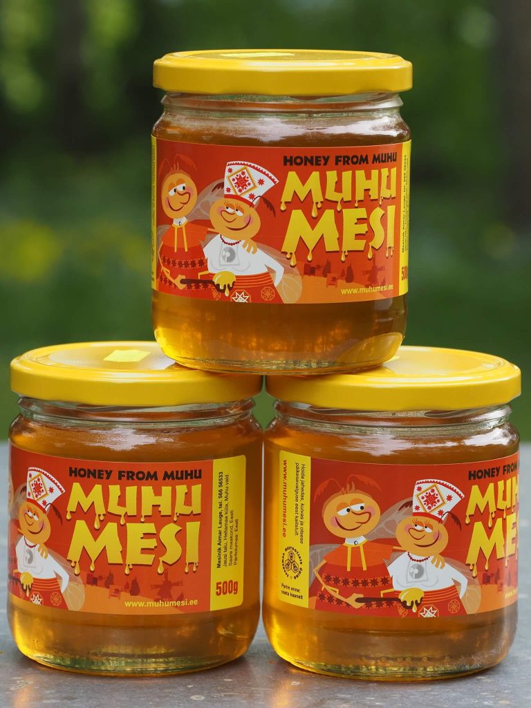 Organic raw honey Muhu Mesi from Muhu Island - Muhu Brands