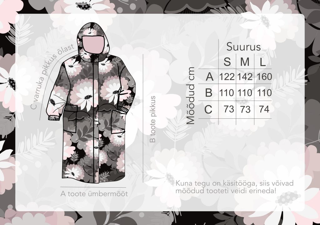 Oversize jope Muhu lilled - Muhu Brands